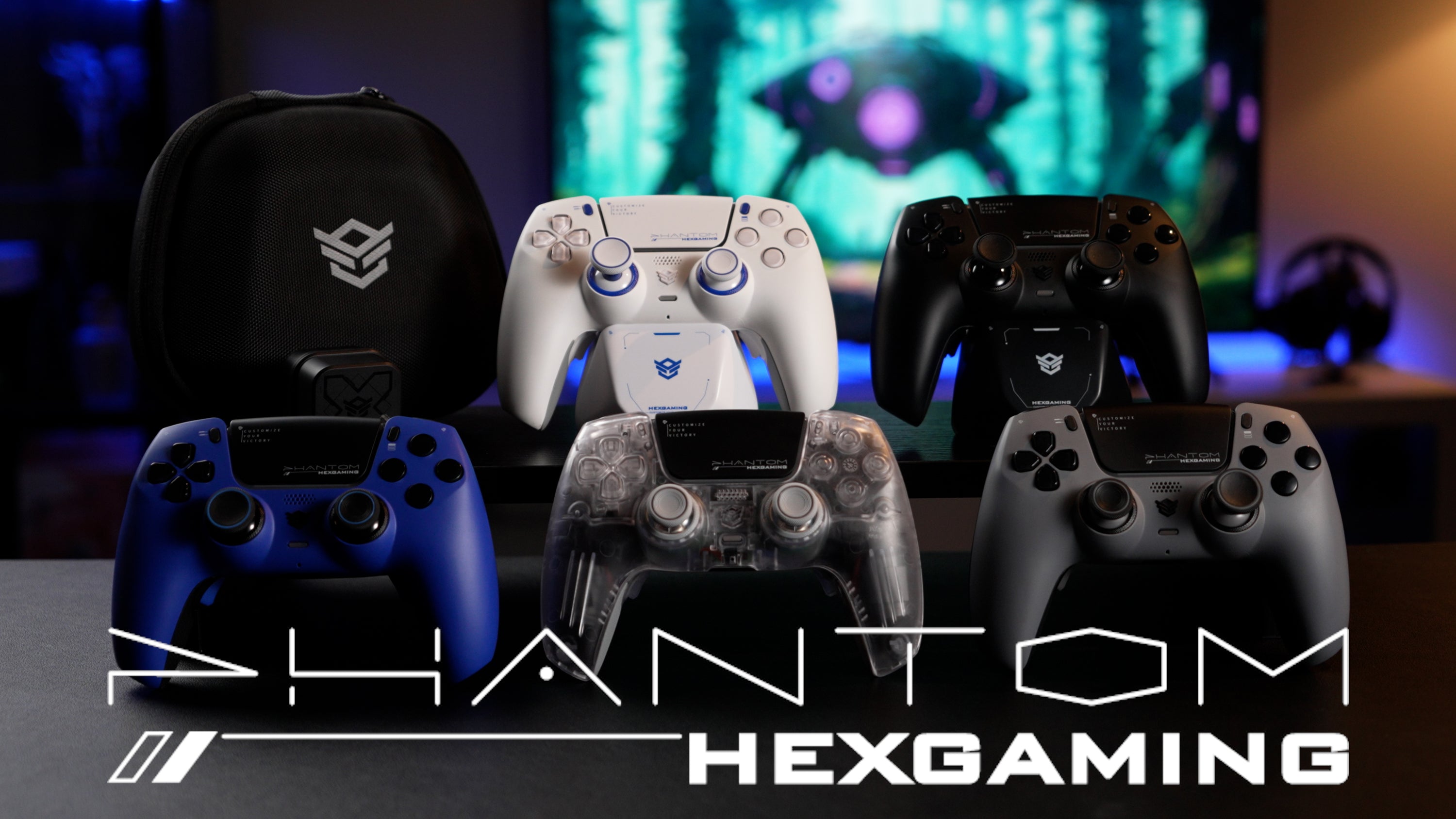 Explore the Sleek Design of the Phantom PS5 Controller – Hexgaming.com