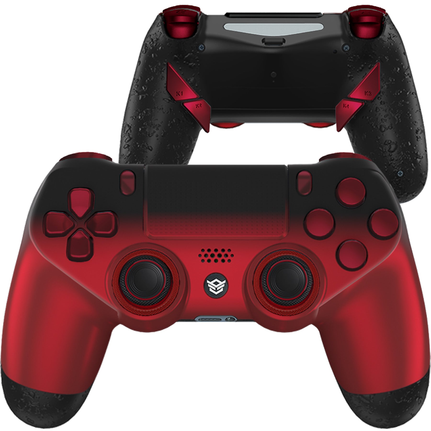 Ps4 controller blue and red store