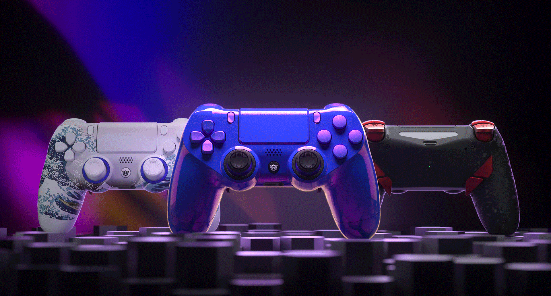 HexGaming Custom Controller For PS5/PS4/Xbox – Hexgaming.com