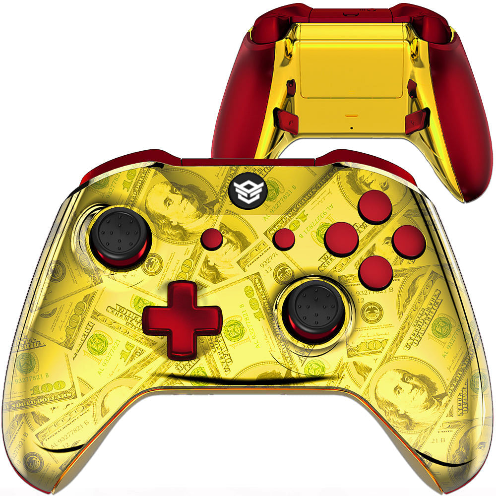 Custom Xbox 360 Controllers Chrome